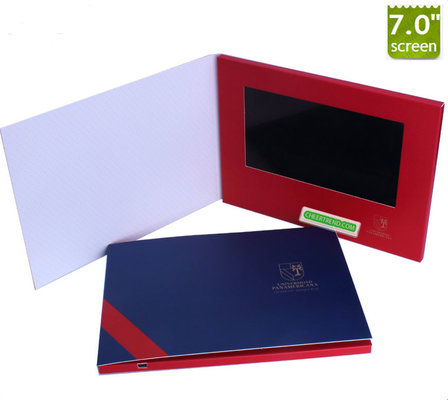 2017 popular 7 inch LCD tft video module for greeting brochure card