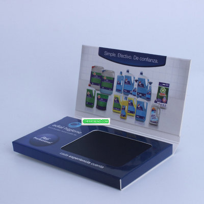 Custom printing A5 2.4 inch LCD video brochure / video book / video mailer /video business card with 128Mb memory