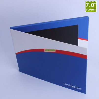 2017 popular 7 inch LCD tft video module for greeting brochure card