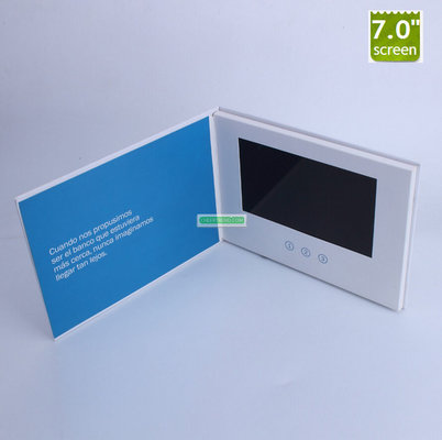 high quality 7 inch LCD tft video module for Hardcover greeting brochure card