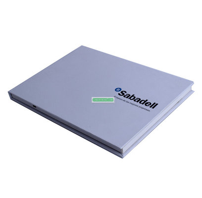 High resolution 7 inch 1024*600 IPS tft lcd module with Hard cover video brochure
