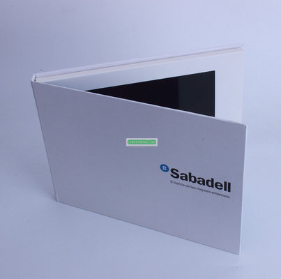 High resolution 7 inch 1024*600 IPS tft lcd module with Hard cover video brochure