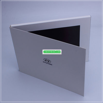 Headphone jack design 2.4/4.3/5/7/10" LCD Video Greeting Card/LCD Video Brochure/LCD Video Book for advertisement