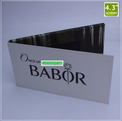 4.3 inch TFT LCD screen promotional video book
