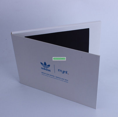 Directly manufacture 7 inch LCD screen video display /video brochure/video book/video greeting card