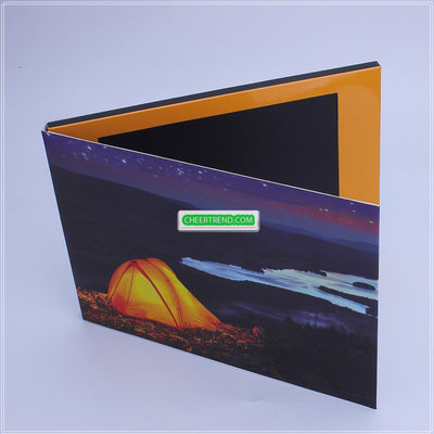 2017 High quality Promotion 7 inch digital lcd video screen greeting cards video brochure Book