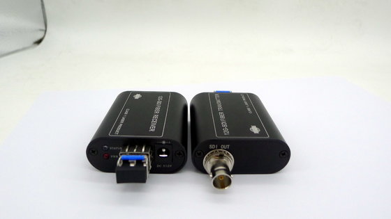 Single channel 12G-SDI to fiber converter-1 channel 12g-sdi over fiber optic Extender- Supports 4K UHD video 4K 60hz.