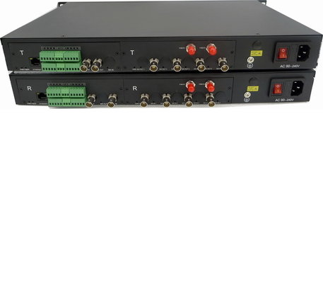 8 channel-SD/HD/3G-SDI to fiber converter -4CH BIDI 3G-SDI to fiber converter  transmitters and  receivers Single fiber