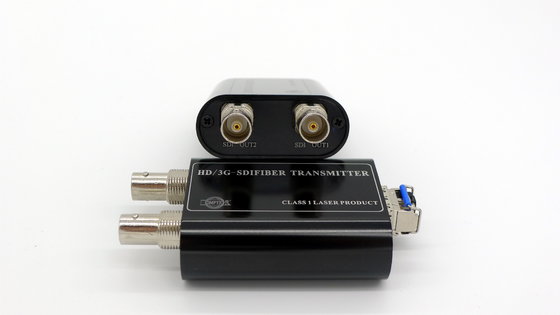 3G-SDI Fiber Optic Transceiver and Receiver whit Loopout SDI -LC Single mode single fiber 3G-SFP fiber Optical module