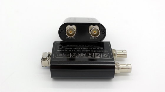 1 channel HD-SDI to fiber converter-BIDI HD-SDI over fiber optic Extender with Loopout sdi video 3G-SFP Optical module