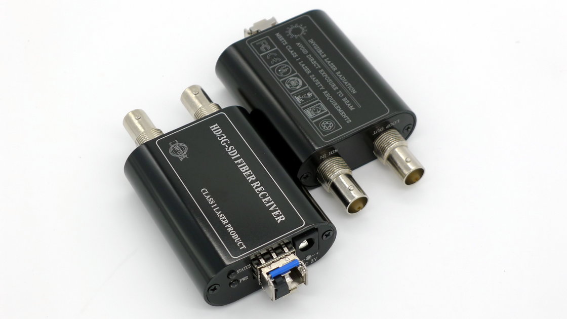3G-SDI Fiber Optic Transceiver and Receiver whit Loopout SDI -LC Single mode single fiber 3G-SFP fiber Optical module