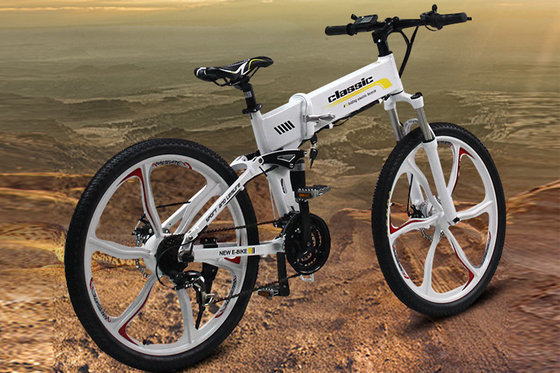 Aluminum Alloy Foldable Electric Road Bike With 36V 10.4Ah Lithium Battery