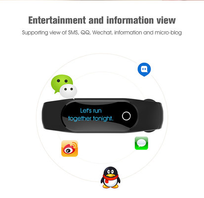 Health Smart Waterproof Fitness Tracker Bracelet Watch Support Remote Control Camera