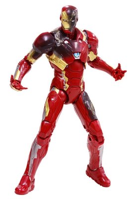 Children PVC Material Plastic Action Figure Toys Captain America Designed