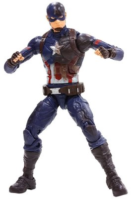 Popular Superhero Action Figures Plastic Baby Toys Captain America 3D Modle
