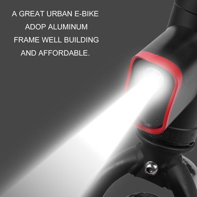 Small Foldable Electric Assist Mountain Bike With Lithium Battery Powered