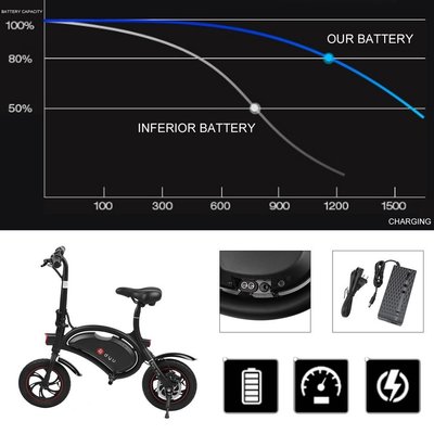 High Performance Adults Mini Smart Electric Bike With Aluminum Alloy Folding Frame