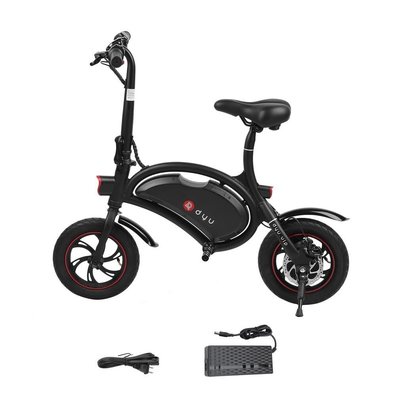 12 Inch Wheel Electric Mountain Bicycles Fold Up E Bike With Rear Disc Brake
