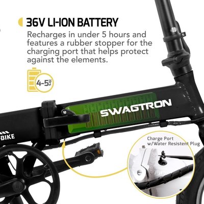Folding Smart Electric Bicycle With High Strength 6061 Aluminum Alloy Material