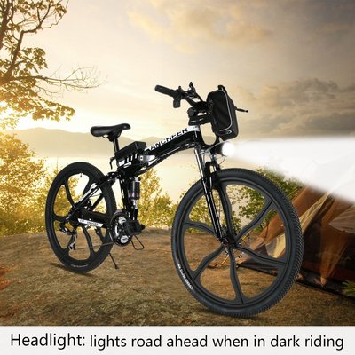 Lightweight Adults Foldable Electric Bike With Li Battery And Magnesium Alloy Wheel