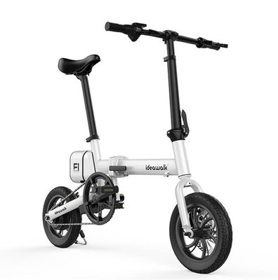 36V 250W Lightweight Folding Electric City Bike Scooter With Seat And LCD Display
