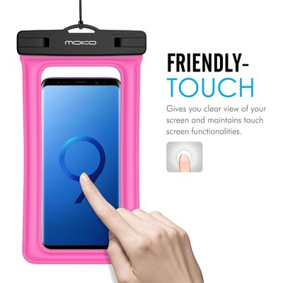 Floatable Waterproof Phone Bag With Armband Neck Strap For IPhone Samsung Huawei
