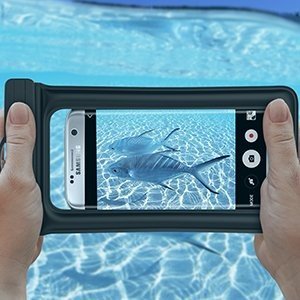 Durable Fully Waterproof Phone Bag / Water Resistant Cover For Snorkeling