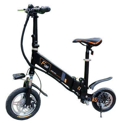 TUHUAN Folding Electric Bike , Foldable Electric Bicycle 120KGS Load Bearing