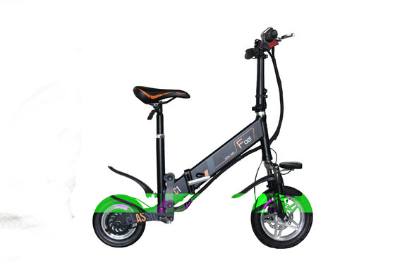 TUHUAN Folding Electric Bike , Foldable Electric Bicycle 120KGS Load Bearing
