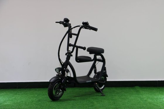 10 Inch Foldable Electric Bicycle Scooter 350 W Brushless Motor Reduces Space