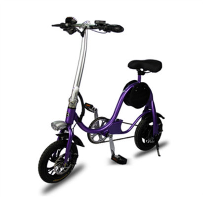 S1 Portable Bicycle Folding Electric Bike 250w USB Port 12 Inch CE Approval