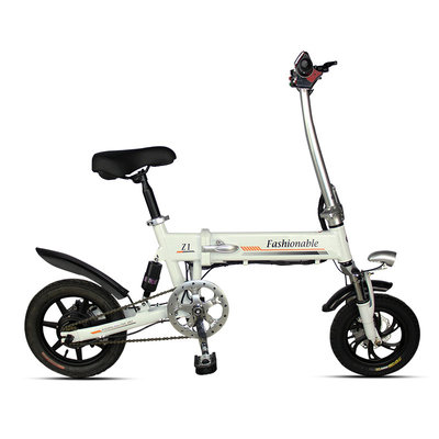 14 Inches 250w Folding Electric Bike Portable Adult Lithium Battery 7.8Ah Custom