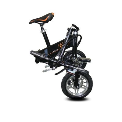 Mini Portable Folding Electric Bike 12 Inches 250W 7.8Ah Battery Capacity