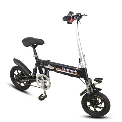 Portable Electric Fold Up Electric Bike Samsung Lithium Battery Easy To Place