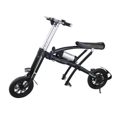 Intelligent LED Screen Fold Up Electric Bike 250W High Speed Brushless Motor