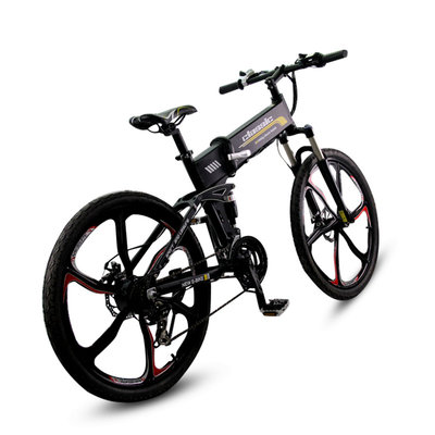 250W 36V Folding Electric Bike Double Shock Absorption Mountain Bicycle 26 Inches