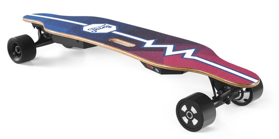 36 V 900 W Dual hub motor longboard electric 4 - wheel skateboard