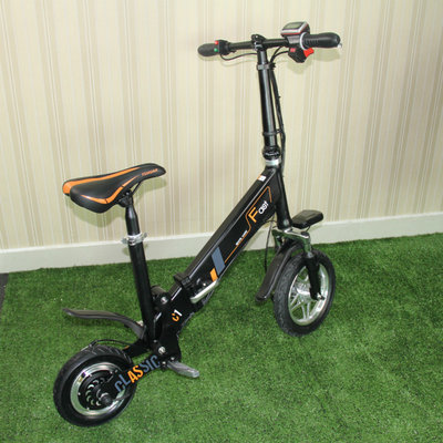 Aluminum Wheel Smart Electric Bike 12 Inch 36V 250W Removable Lithium Battery