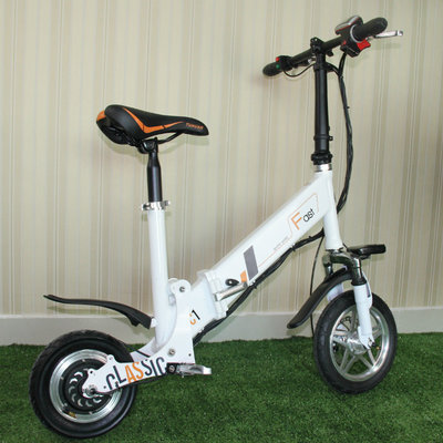 Aluminum Wheel Smart Electric Bike 12 Inch 36V 250W Removable Lithium Battery