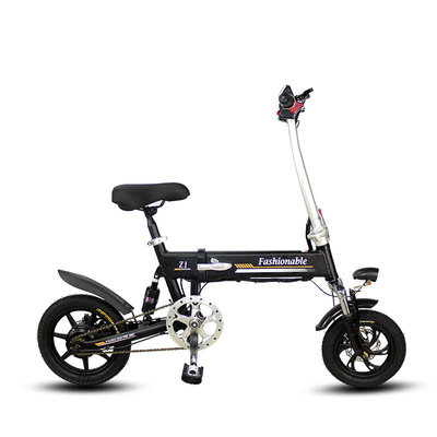 USB Port Folding Electric Bike 250 W 7.8 AH 14 Inches 6061 Aluminum Alloy Body