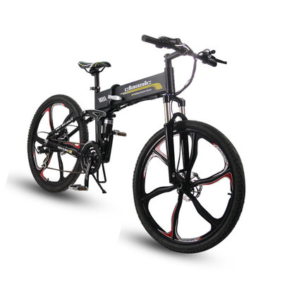 250 Watt Folding Electric Bike P54 10.4 AH Shimano 21 Speed Easy Installation
