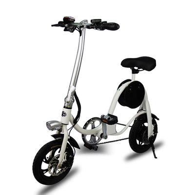 12 Inches Folding Electric Bike 7.8AH  Lithium Battery 25 Degree Max Climbing Angel
