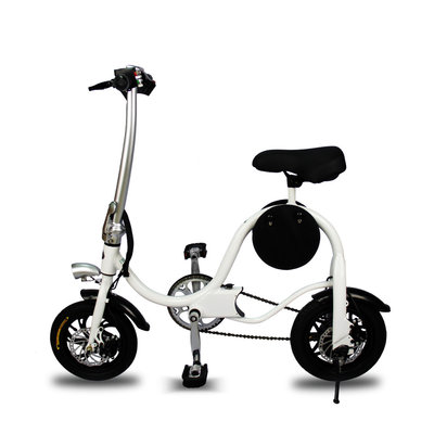 Lithium Battery Lightweight Electric Folding Bike Aluminium Alloy With USB Port