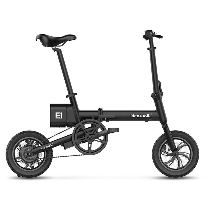 12 Inch Tyre Folding Smart Electric Bike , Outdoor Electric Mountain Bike