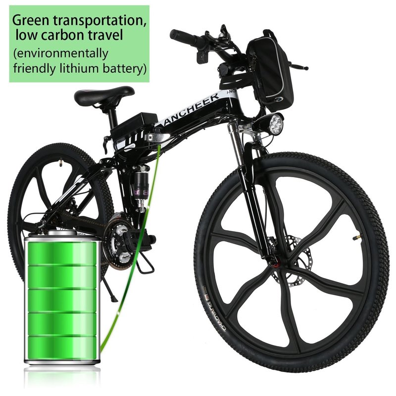 Professional Battery Powered Bicycles Foldable Electric Powered Mountain Bike
