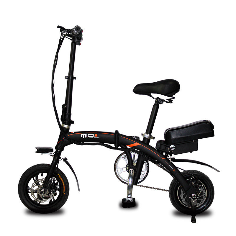 C1 Folding Electric Mountain Bike , Mini Fold Up Bicycle With Charging Adapter