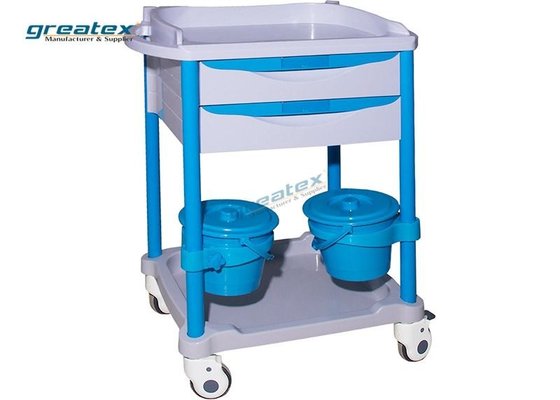 Customized Medical Treatment Carts ABS Body Aluminum Columns For Hospital / Clinics