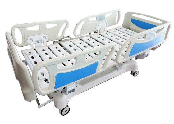 Super Luxury Electric Nursing Bed Sturdy Construction With Central Locking System