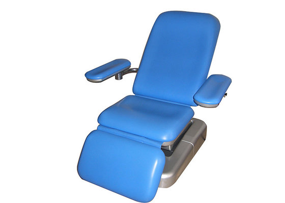 Remote Control Hospital Hemodialysis Chairs 3 Section Adjustment Function