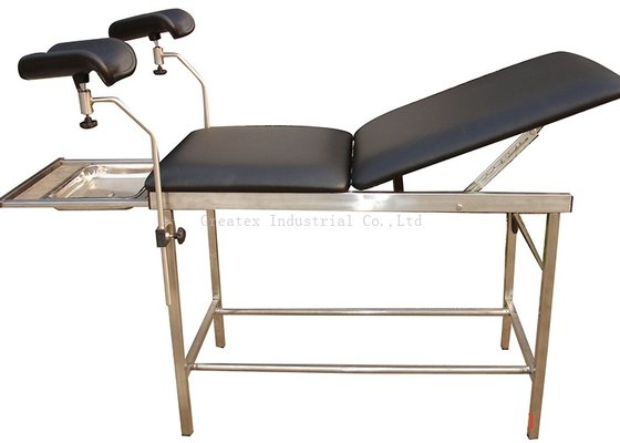 Light Gynecology Exam Chair , Gynae Examination Beds Stainless Steel Frame
